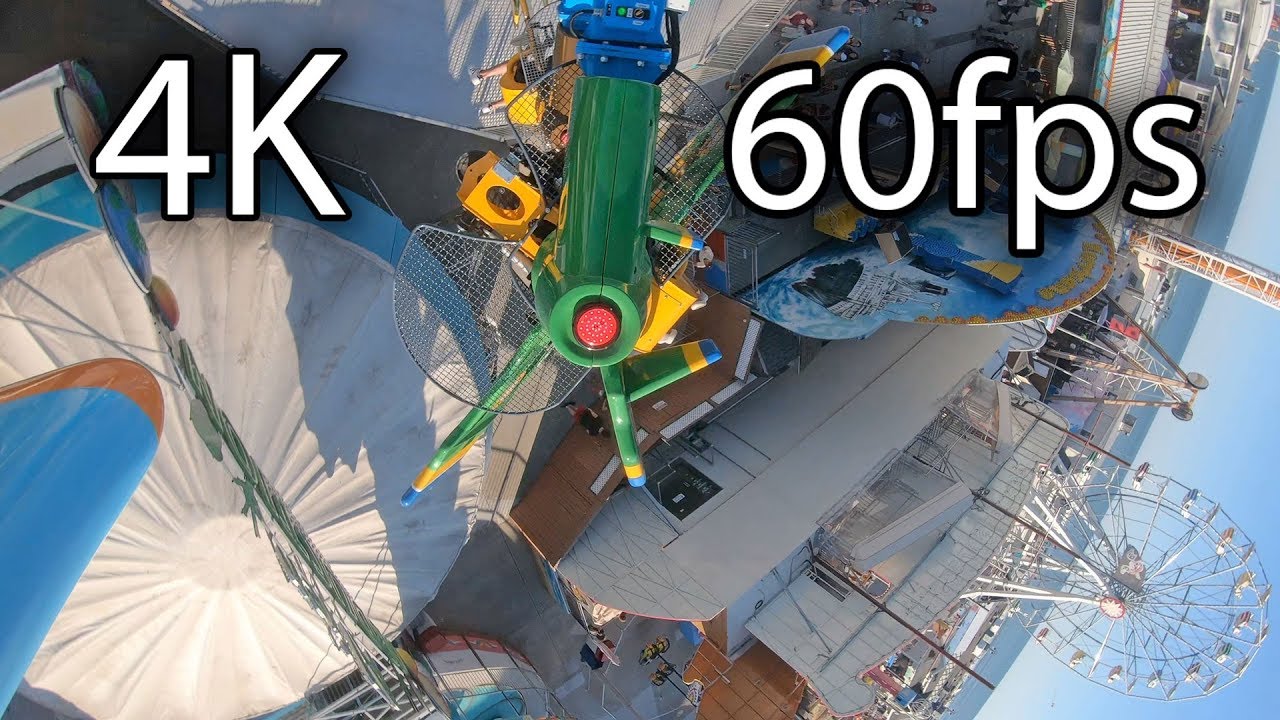 Squadron 33 on-ride 4K POV @60fps Playland's Castaway Cove - YouTube