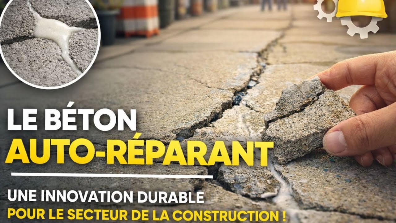 Le béton auto-réparant : L'innovation révolutionnaire qui va ...