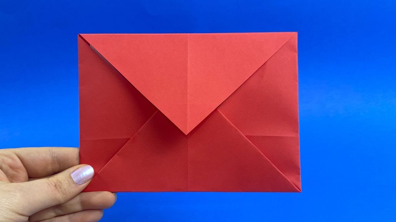 How to Make the Simplest Paper Envelope? | Easy and Fast Envelope ...