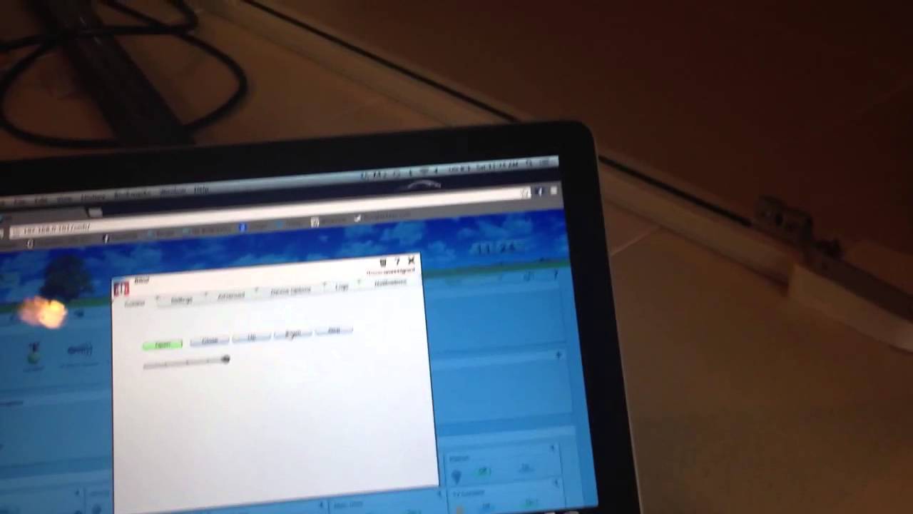 Fibaro Roller Shutter Module and Alia Motorised Curtain/Blind - YouTube