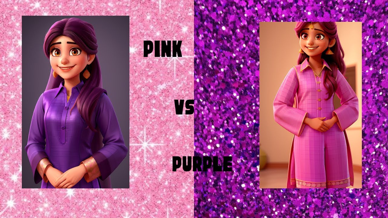 Purple vs Pink |Pink vs Purple |Choose one (Pick one)Which one is your ...