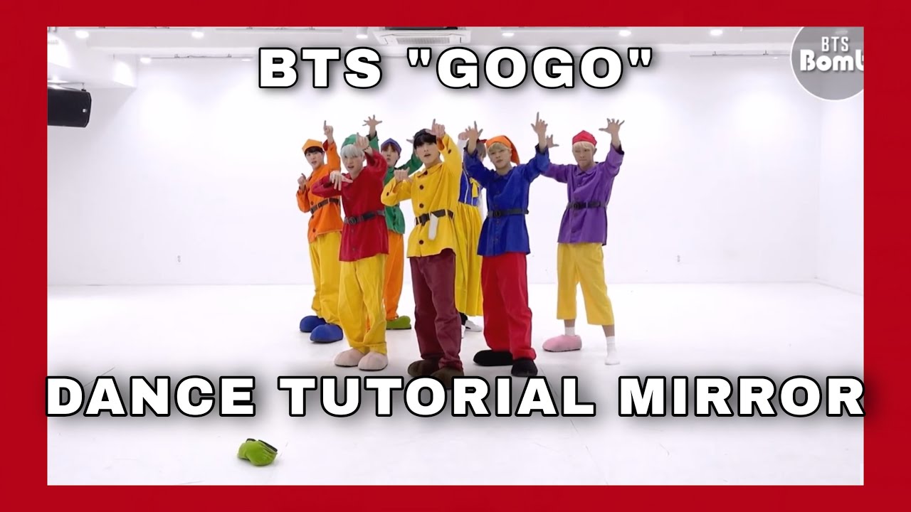 BTS "GOGO" DANCE TUTORIAL MIRROR - YouTube