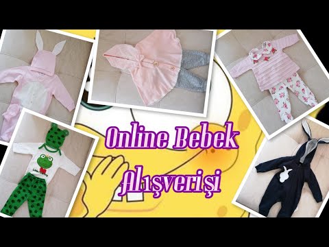 ONLİNE BEBEK ALIŞVERİŞİ  | (İnternetten yeni doğan bebek alışverişi yaptım-vlog)