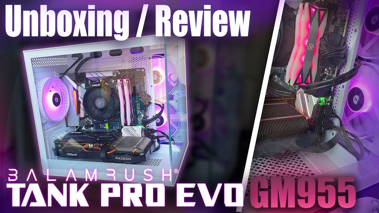 GABINETE BALAM RUSH - TANK PRO EVO [UNBOXING / REVIEW] - YouTube