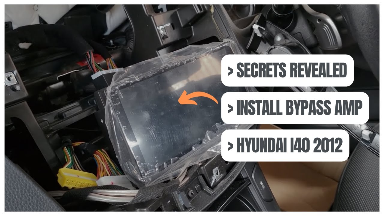 Boost Sound Quality: Installing bypass factory amplifier premium in ...