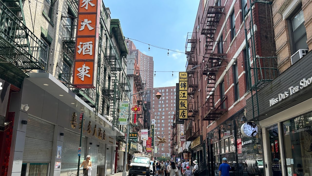 LIVE CHINATOWN • NEW YORK CITY - YouTube