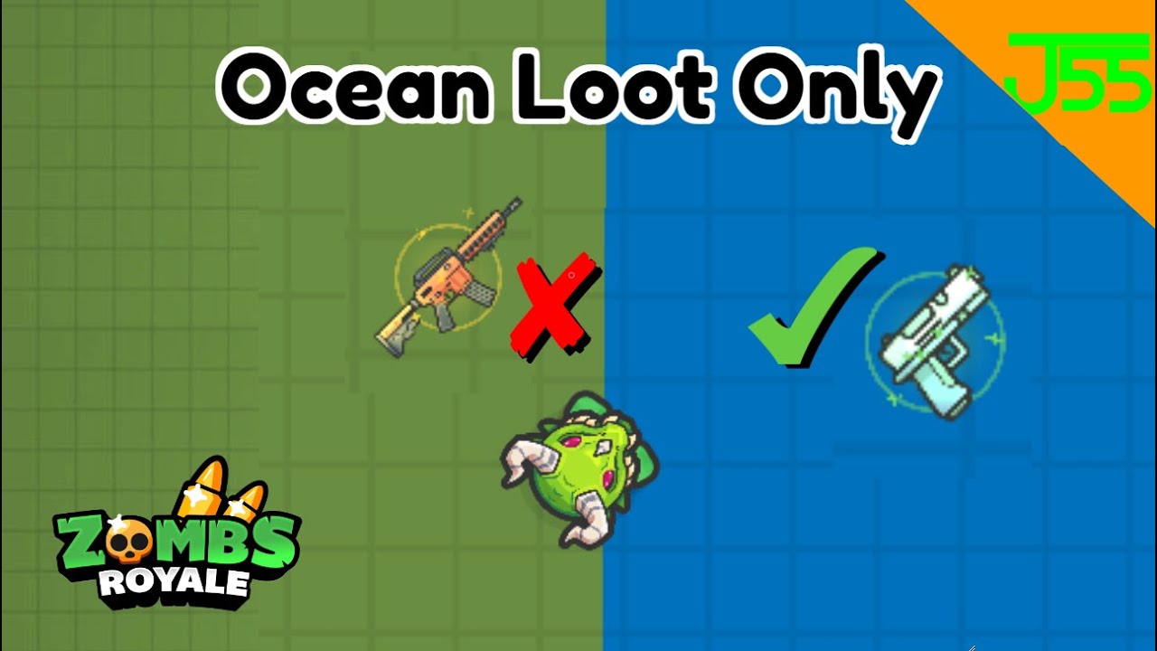 Zombs Royale | Ocean Loot Only Challenge - YouTube