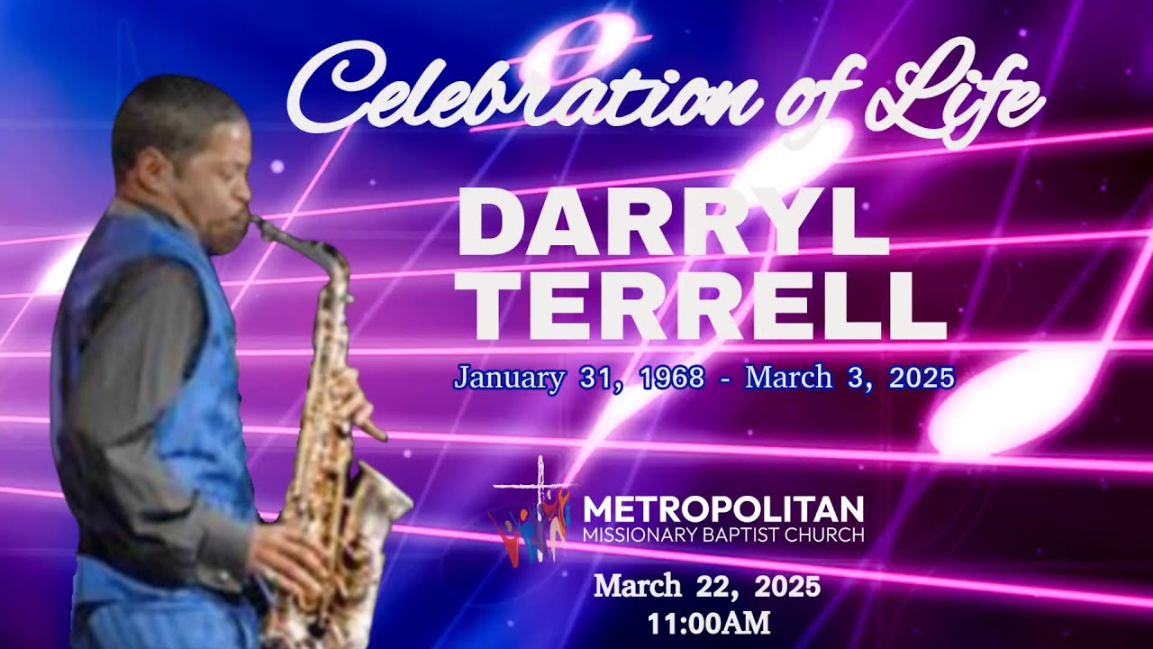 Celebration of Life - Mr. Darryl Lee Terrell - YouTube