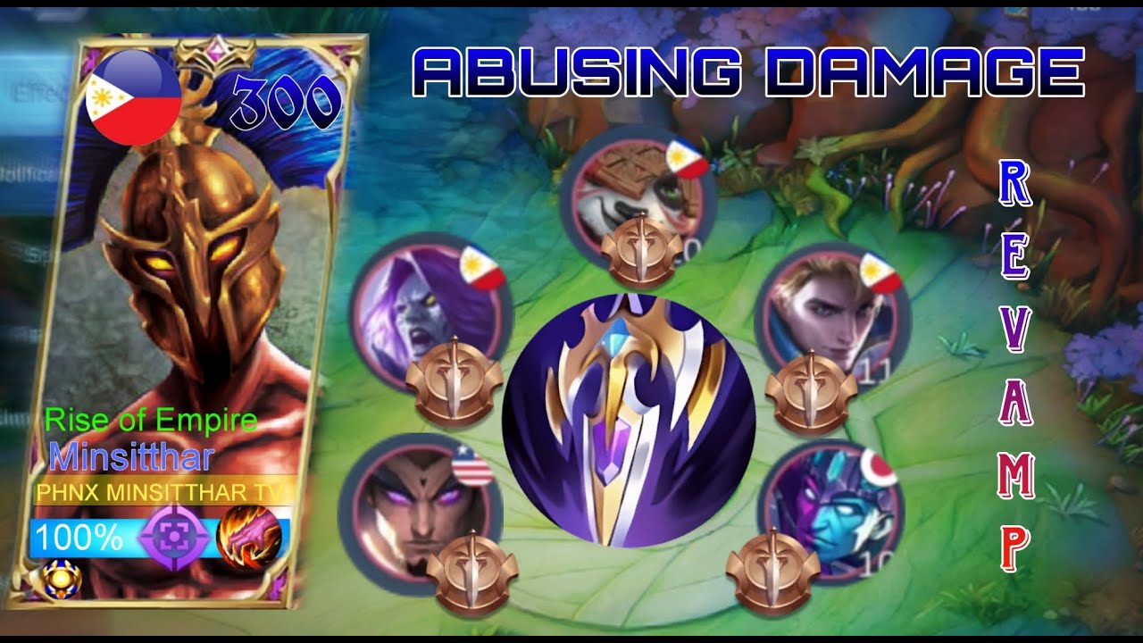 MINSITTHAR MAXIMUM CRITICAL BUILD IS TOTALLY CHEAT DAMAGE - MLBB 2023 ...