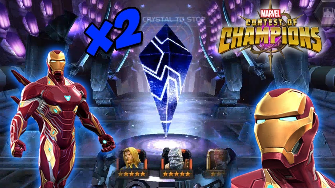Double Infinity Protocol Crystal Opening (Iron Man IW): Marvel Contest ...
