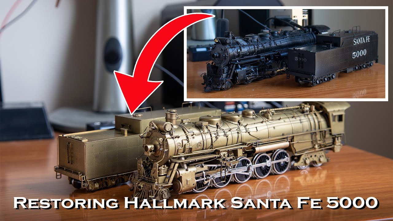 Workshop: Hallmark Santa Fe HO Madame Queen 5000 Restoration (ATSF 2-10 ...