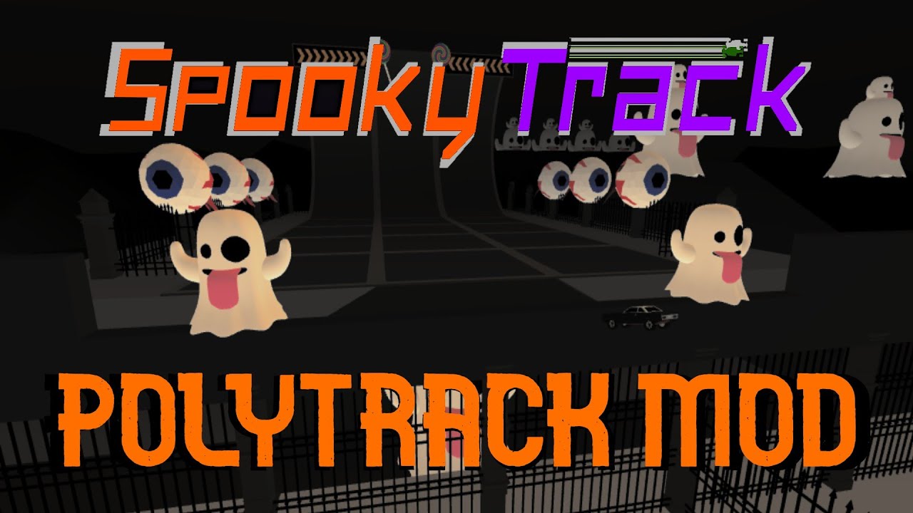 SpookyTrack Mod Trailer (Free PolyTrack mod) - YouTube