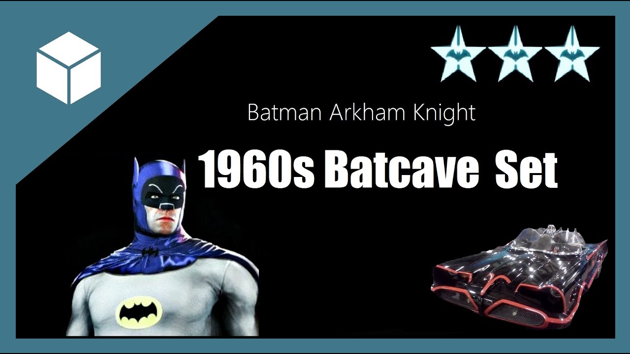 Batman: Arkham Knight- 1960s Batcave Set AR Challenge - YouTube