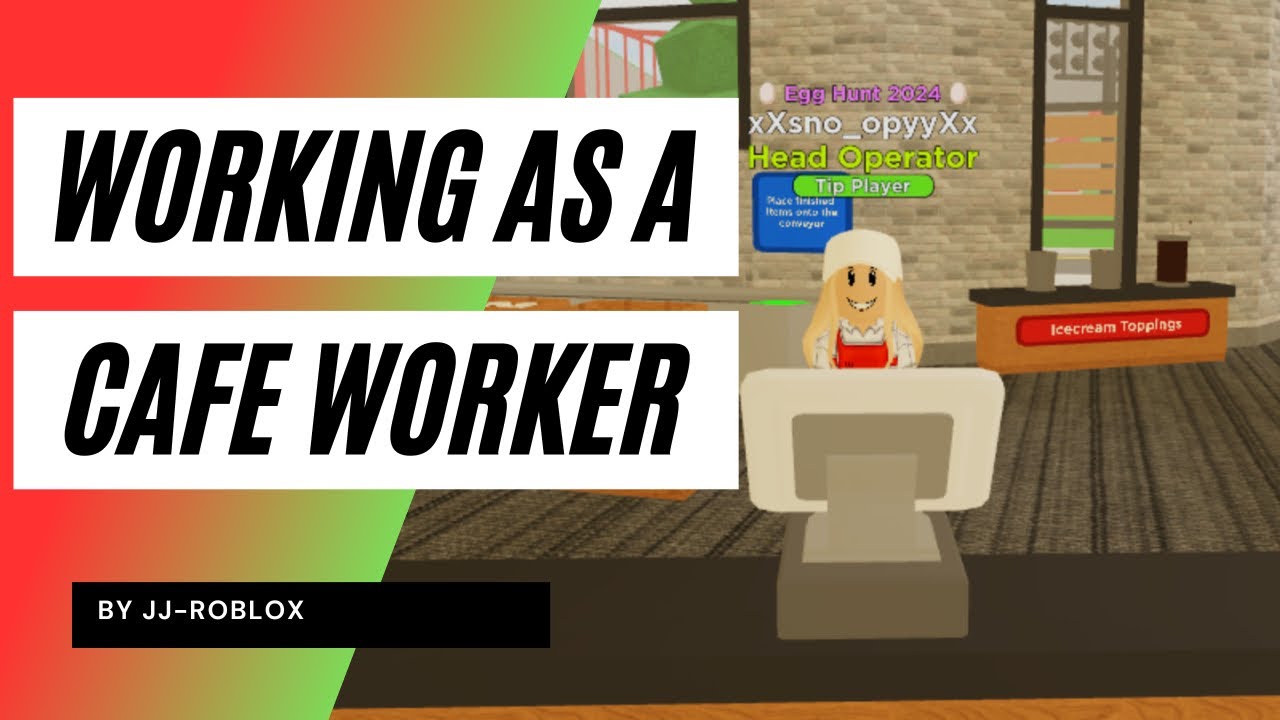 WORKING AS A CAFE WORKER AT WASHIEZ CAR WASH☕️🚗 | Roblox | JJ-Roblox ...