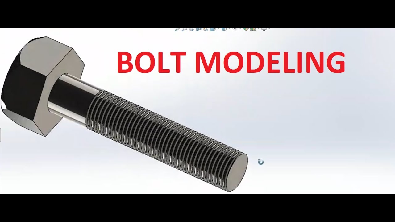 solidworks bolt ,Mechanical engineering CADD - YouTube