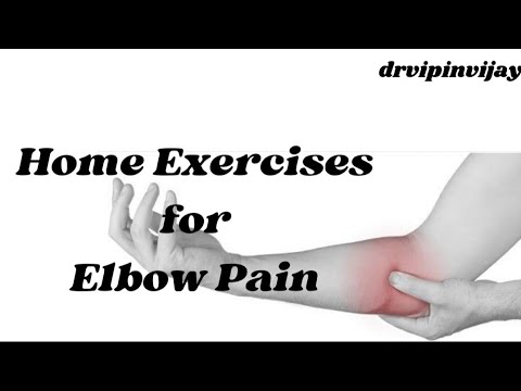 Home Exercises for Elbow Pain. Dr Vipin Vijayan. Pain Rehabilitation ...