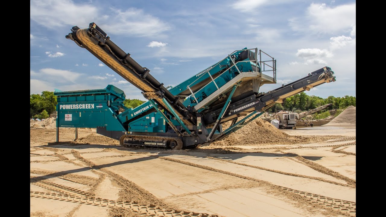 2021 Powerscreen Chieftain 1400 - YouTube