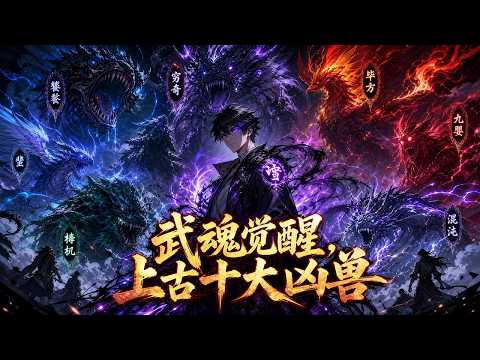 【全集】一人守一城！我以十兇之力，鎮壓億萬獸潮！#anime #動態漫