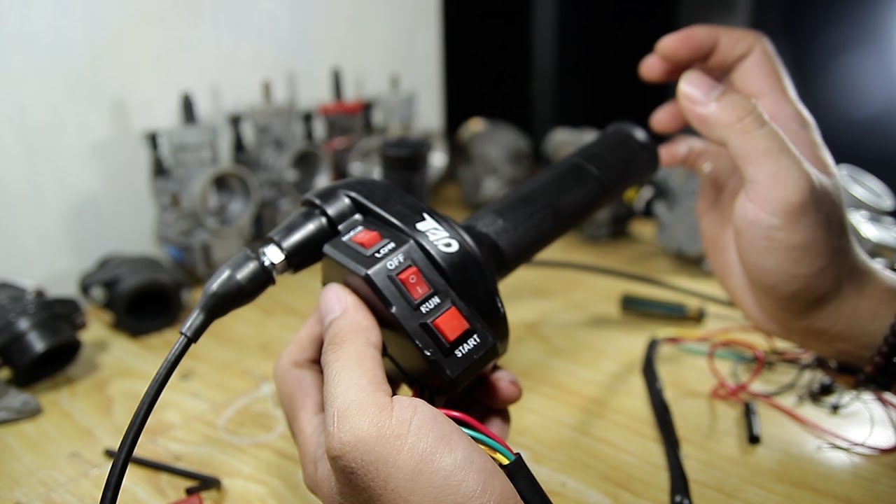 Unboxing Gas Spontan Matic TAD Racing 3 Tombol Model Daytona - YouTube