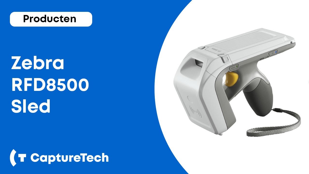 Zebra Technologies RFD8500 Sled - YouTube