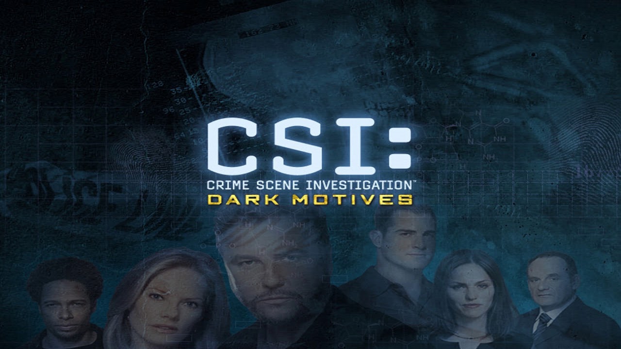 CSI: Dark Motives - Main menu theme - YouTube