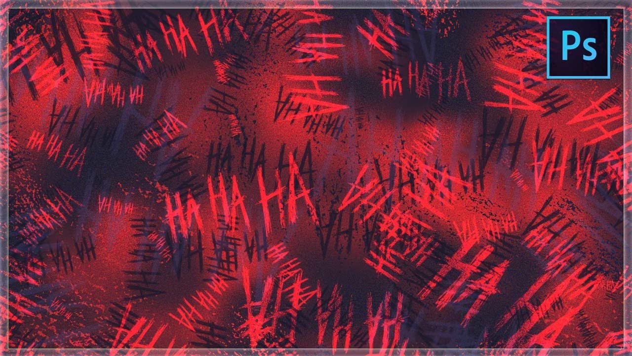 [ Photoshop Tutorial ] How To Create Joker Style Background in ...