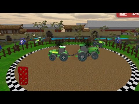 #biboиигрушки | John Deere 5075 4WD vs jd Tractor pulling games |  Bibo games