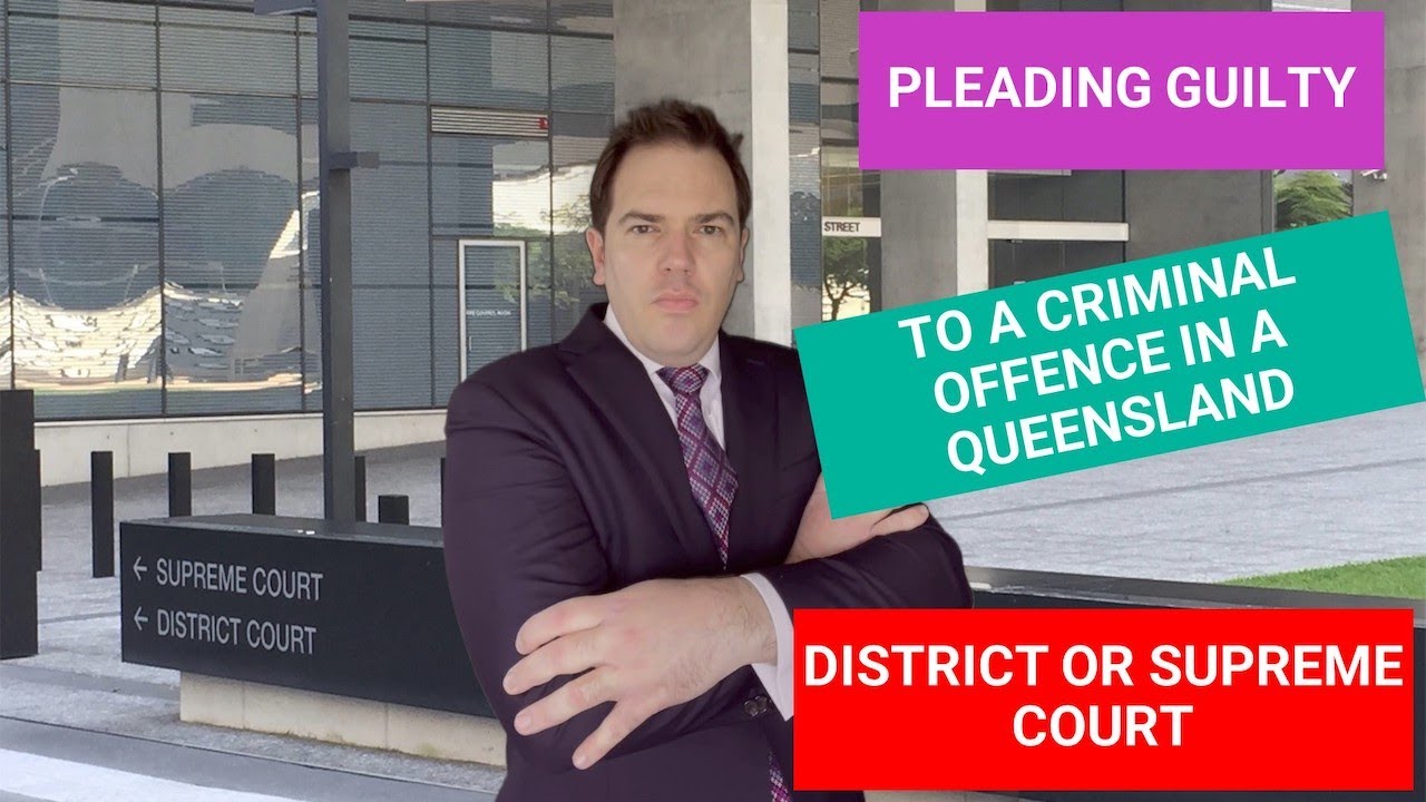 What Happens When You Plead Guilty To A Criminal Offence In A