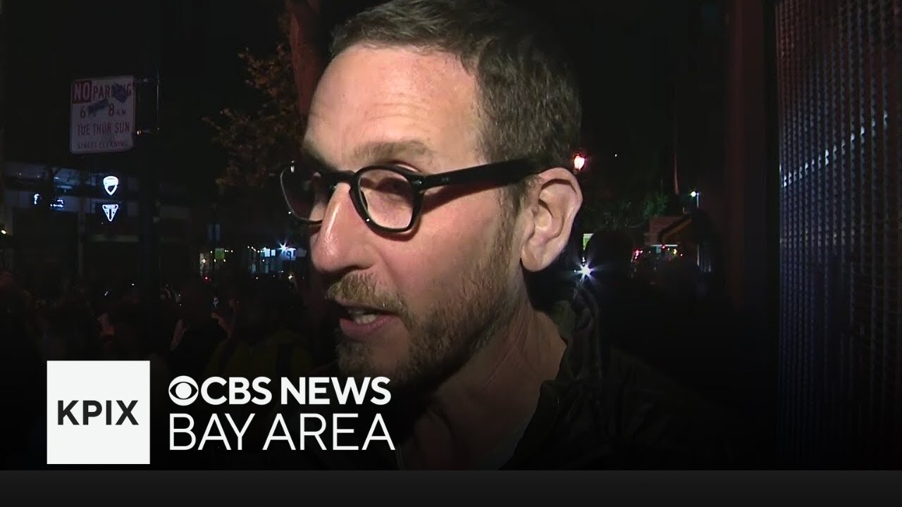 State Sen. Scott Wiener talks about anxious atmosphere at Harris watch ...