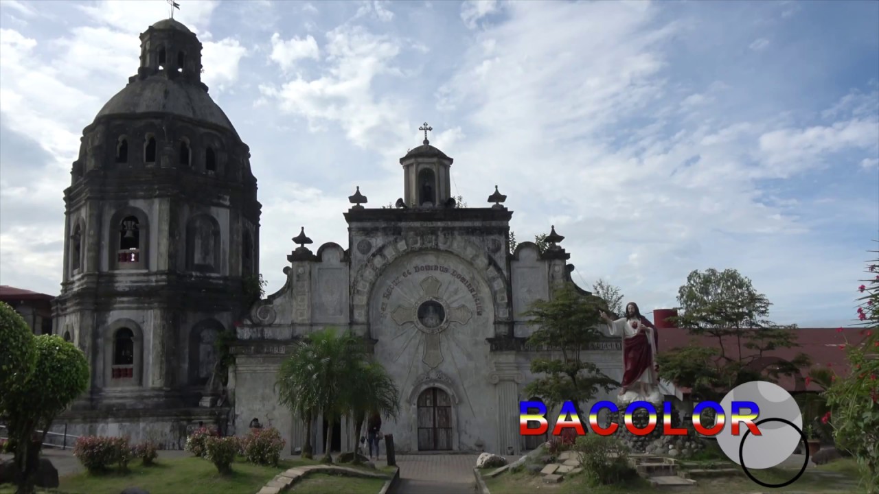 The church of Bacolor (Luzon - Philippines) - YouTube