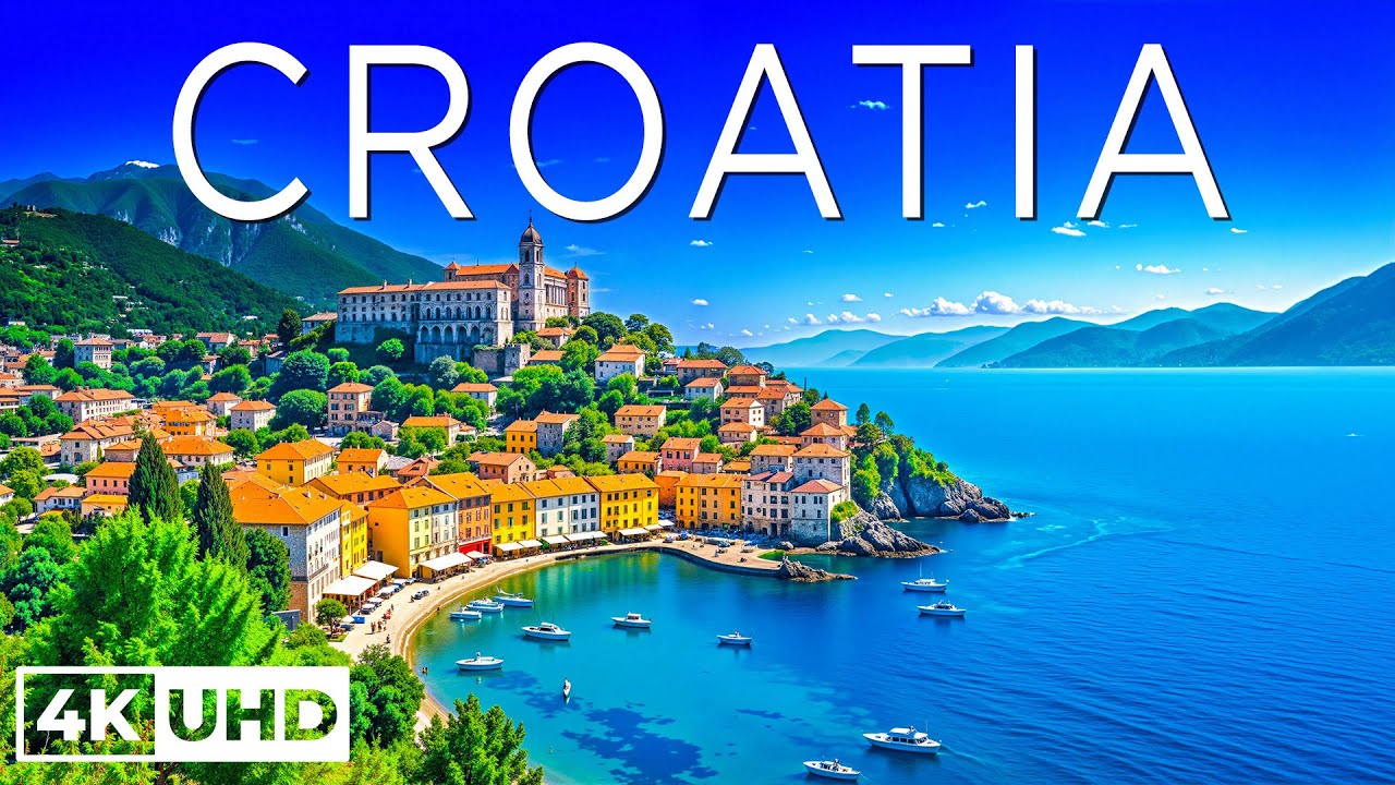 CROATIA 4K – Adriatic Beauty and Timeless Charm with Relaxing Music ...