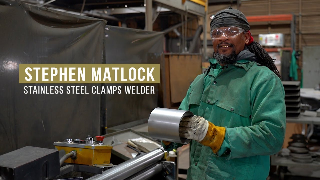 Meet JCM Industries Stephen Matlock Stainless Welder - YouTube