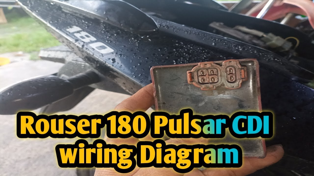 Rouser 180 pulsar CDI wiring Diagram / LJ TV #viral #Diagram - YouTube