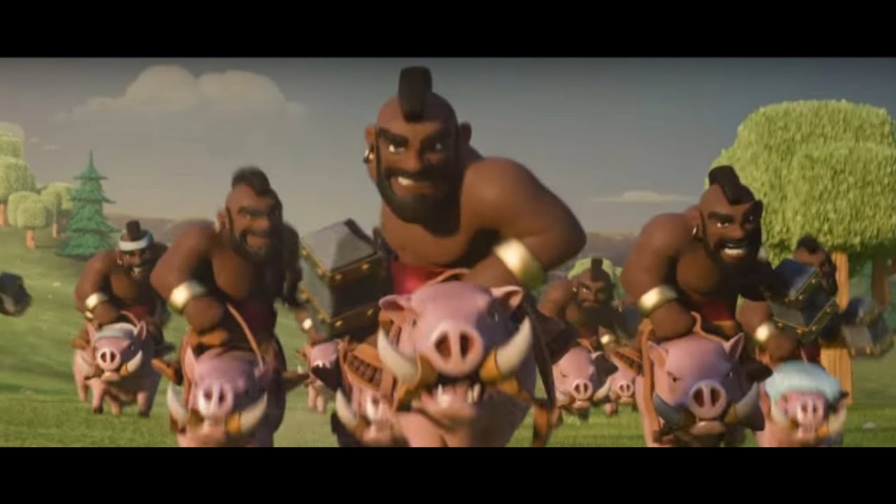 HOG RIDER Clash of Clans - YouTube