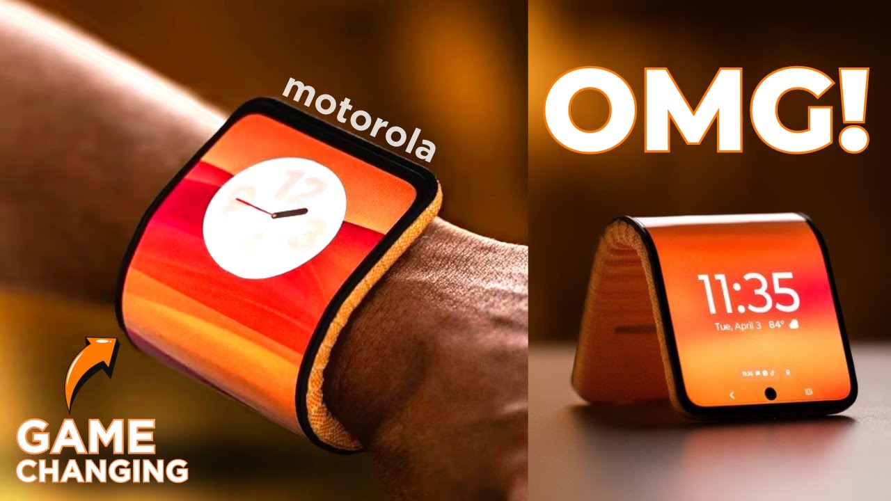 Motorola bendable phone - Best flexible phone Ever! - YouTube