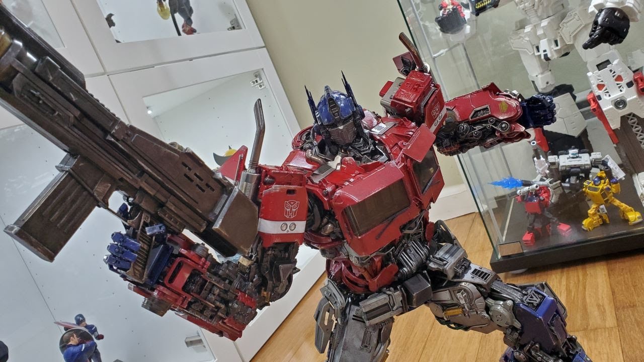 Transformers BB Movie - Optimus Prime Premium Scale - ThreeZero - YouTube