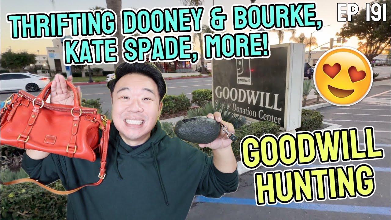 Thrifting Dooney & Bourke, Kate Spade, & More! Goodwill Hunting Ep 191 ...