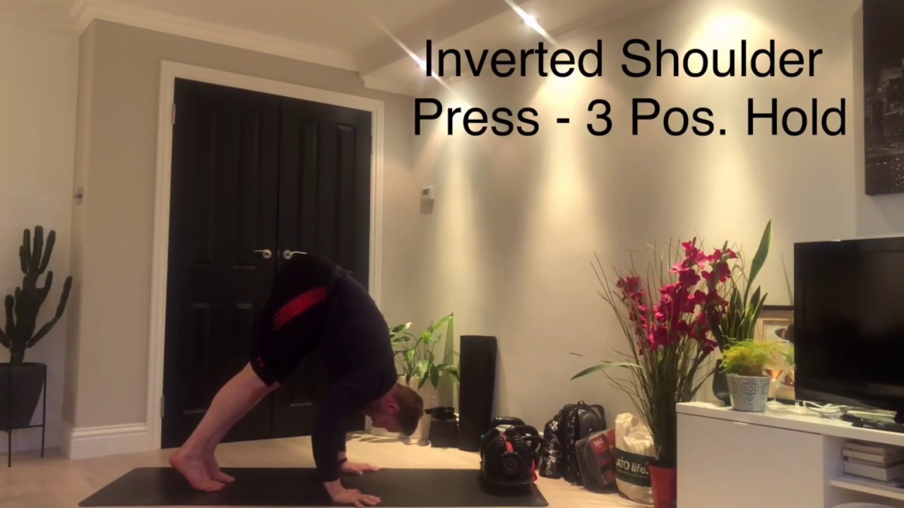 Inverted Shoulder Press 3 Position Isometric - YouTube