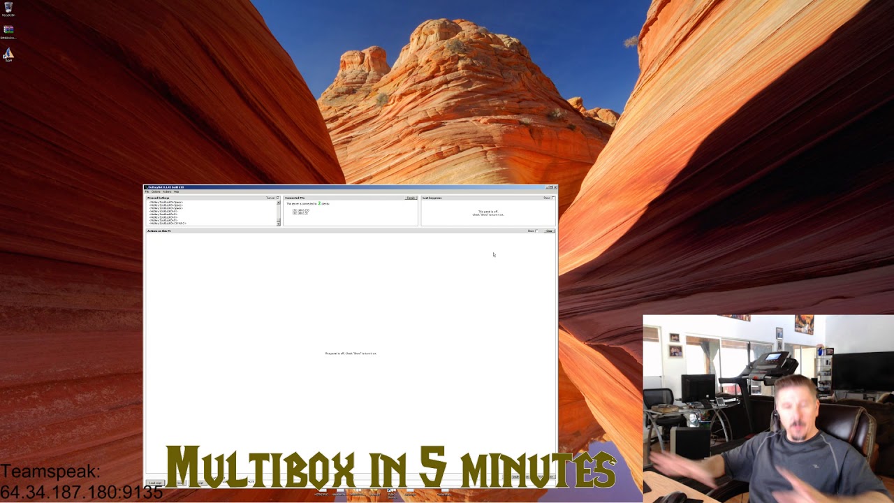 How to multibox with HotKeyNet on multiple computers. - YouTube