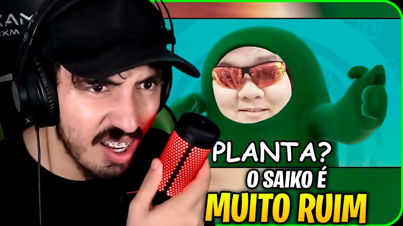 fall guys só que da planta - SAIKO | Leozin React - YouTube