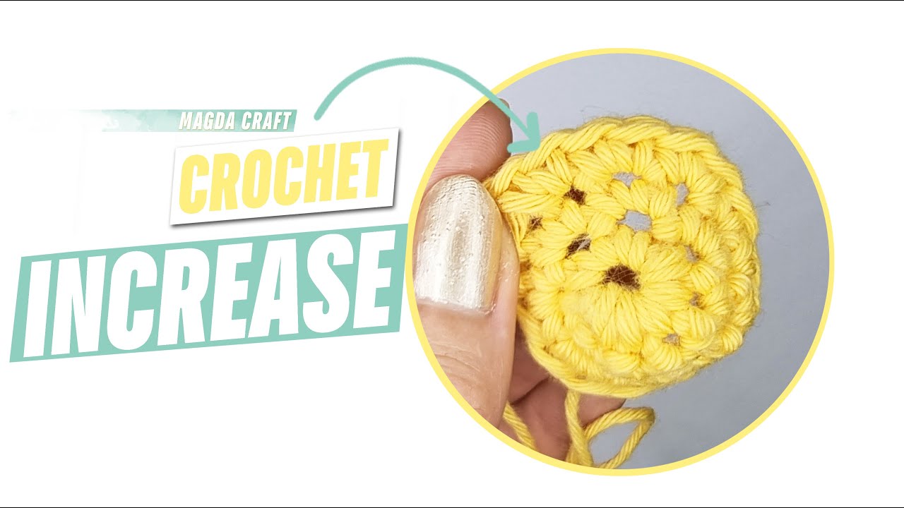 How to Increase in Crochet (INC) - Beginner - YouTube