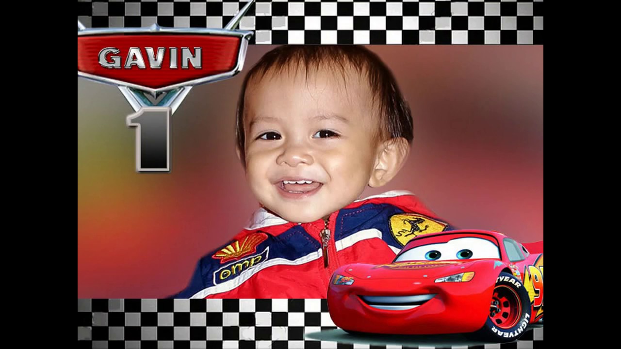 Gavin Erold Fosana 1st birthday - YouTube