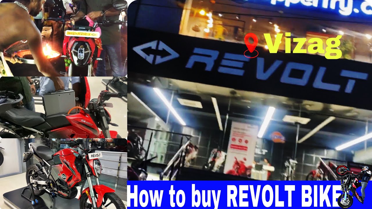 How to buy REVOLT bike || IN visakhapatnam || How Revolt works || 18 ...