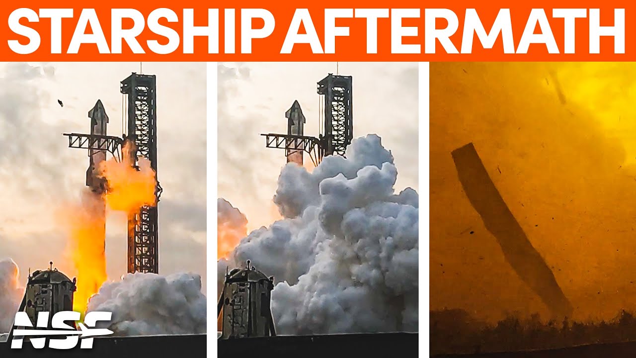 Starship Flight 3 Aftermath | SpaceX Boca Chica - YouTube