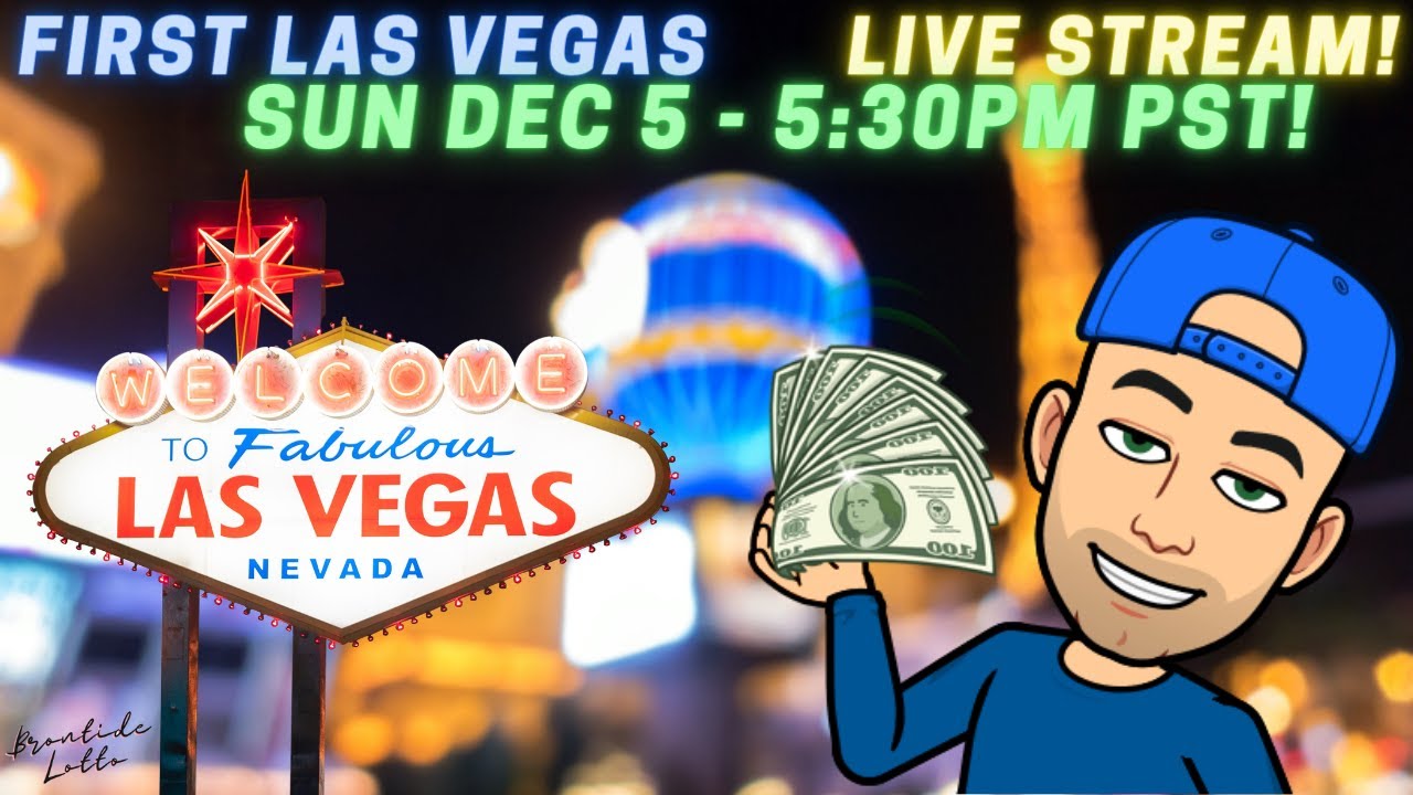 1ST LIVE STREAM FROM LAS VEGAS! 🎰 LIVE SLOT PLAY! - YouTube