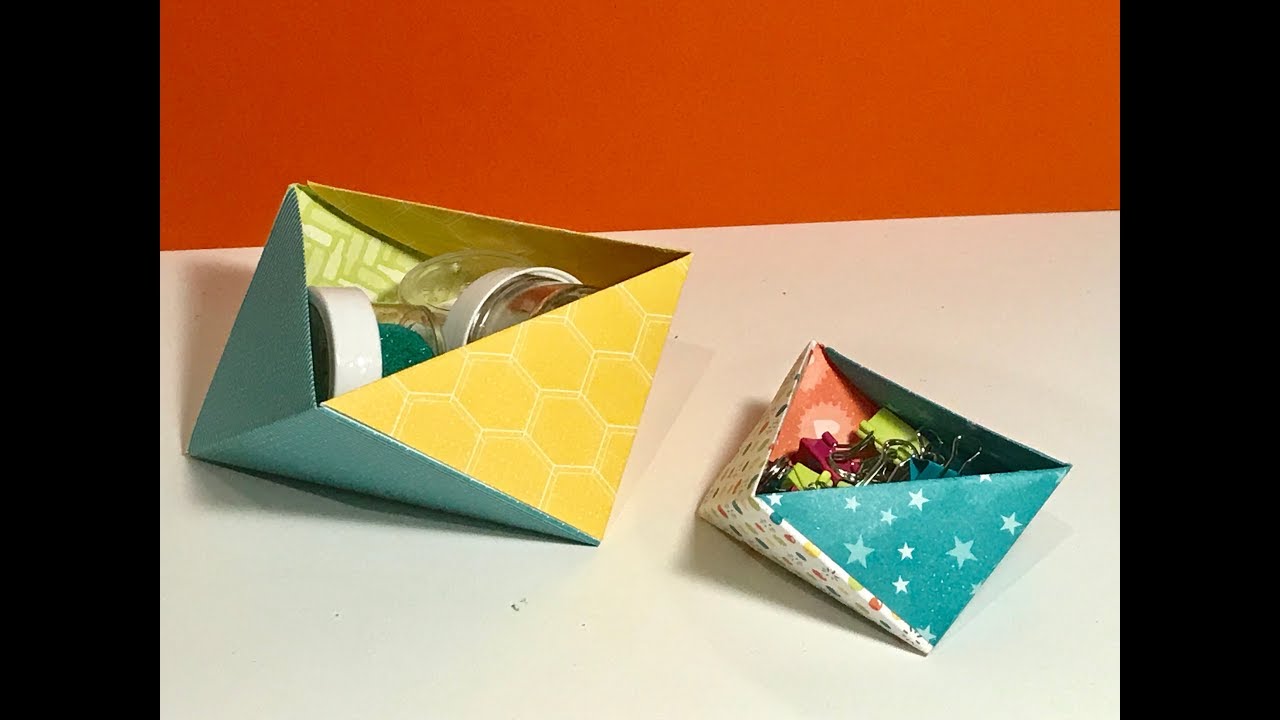 Gorgeous Geometric Bowls - Papercraft Tutorial with Bubble and Fizz DSP ...