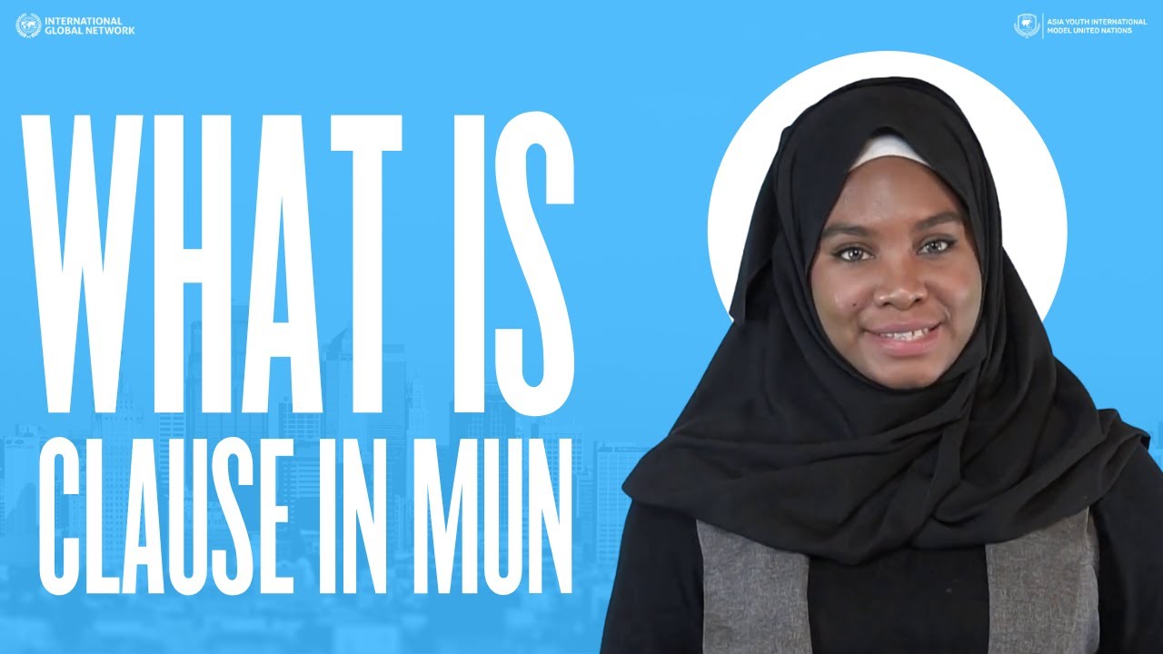 What is Clause in MUN | MUN Academy | Eps. 31 - YouTube