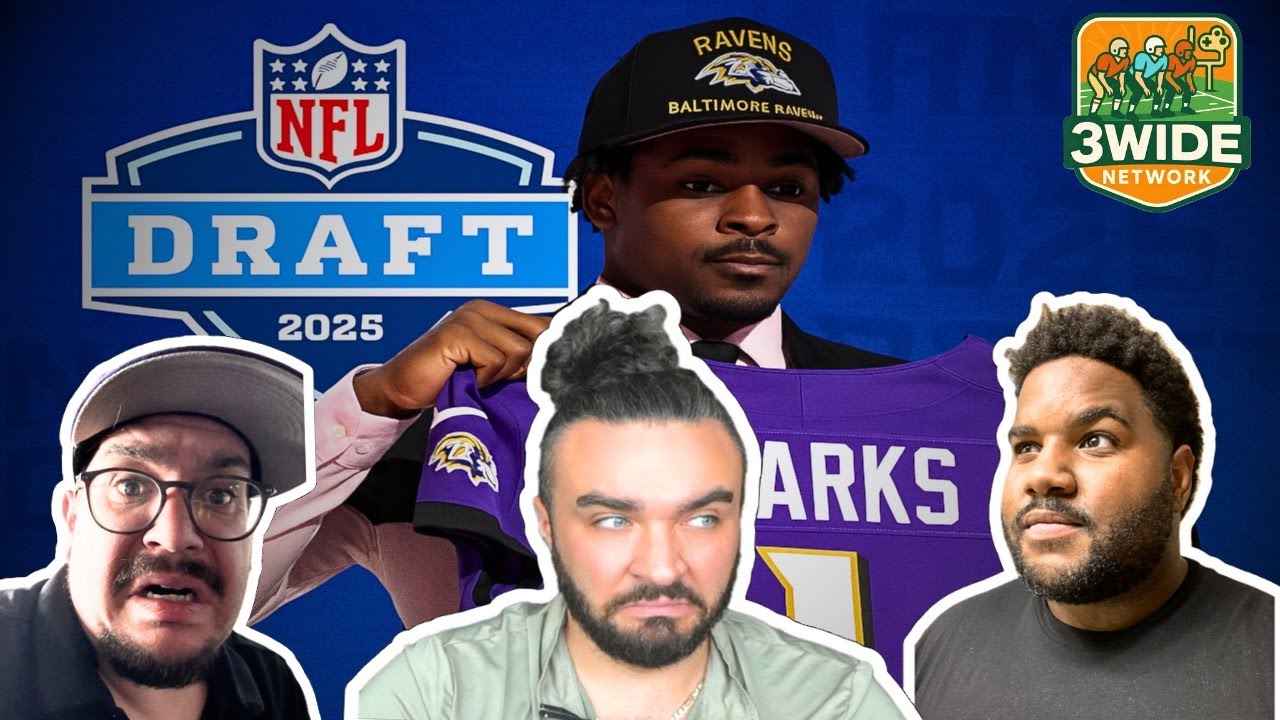 Grading NFL Drafts Using ONLY CFB 25 - Baltimore Ravens - YouTube