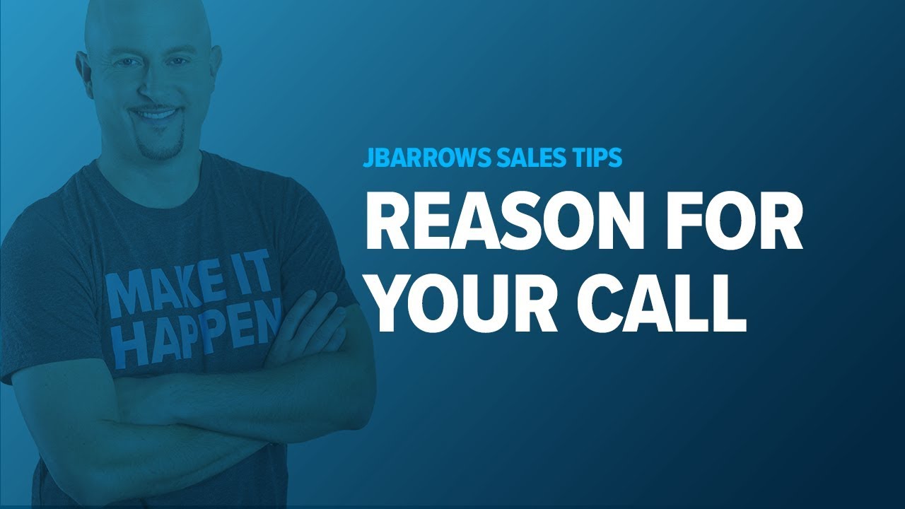 B2B Cold Calling Tips - Have a Reason For Your Call - YouTube