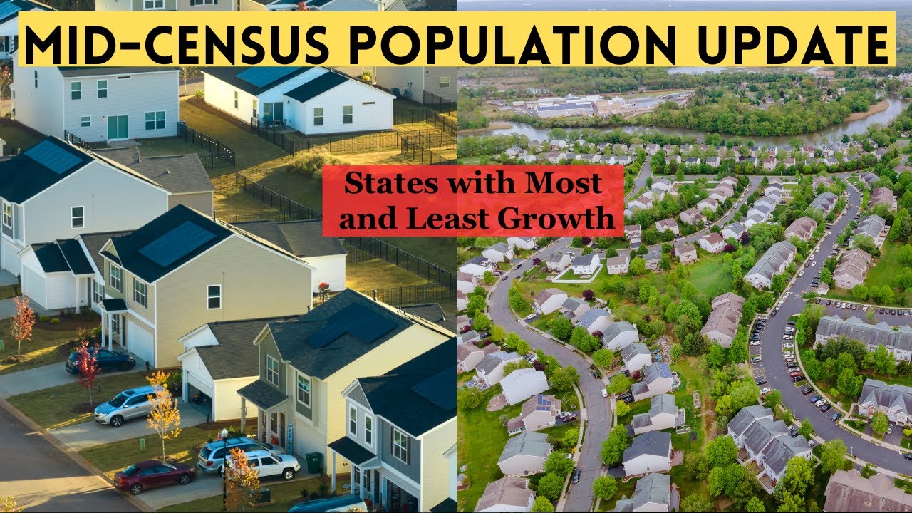 Mid-Census Population Growth Analysis- Which States Grew and Shrank the ...
